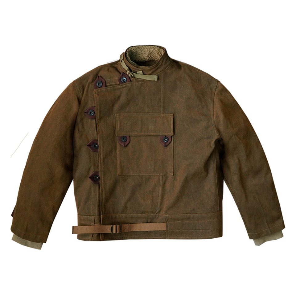 Vintage Workwear Original Swedish Motorcycle Jacket Cycling Detachable ...